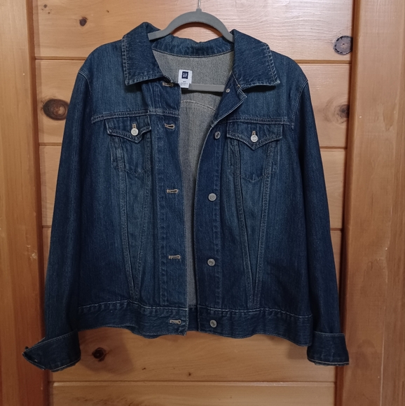 GAP | Jackets & Coats | Gap Dark Blue Jean Jacket | Poshmark